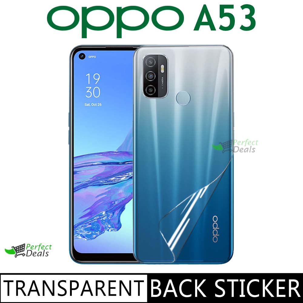 Clear Skin Back Sticker for OPPO A53 – Mongo